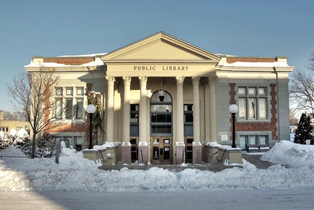 Bloaag Detail - Woodstock Public Library (1909)